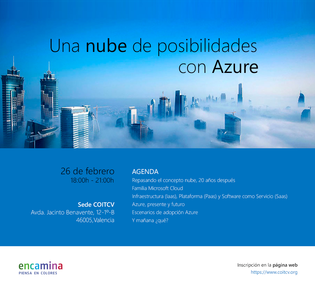 Una nube de posibilidades con Azure | ENCAMINA se Mueve