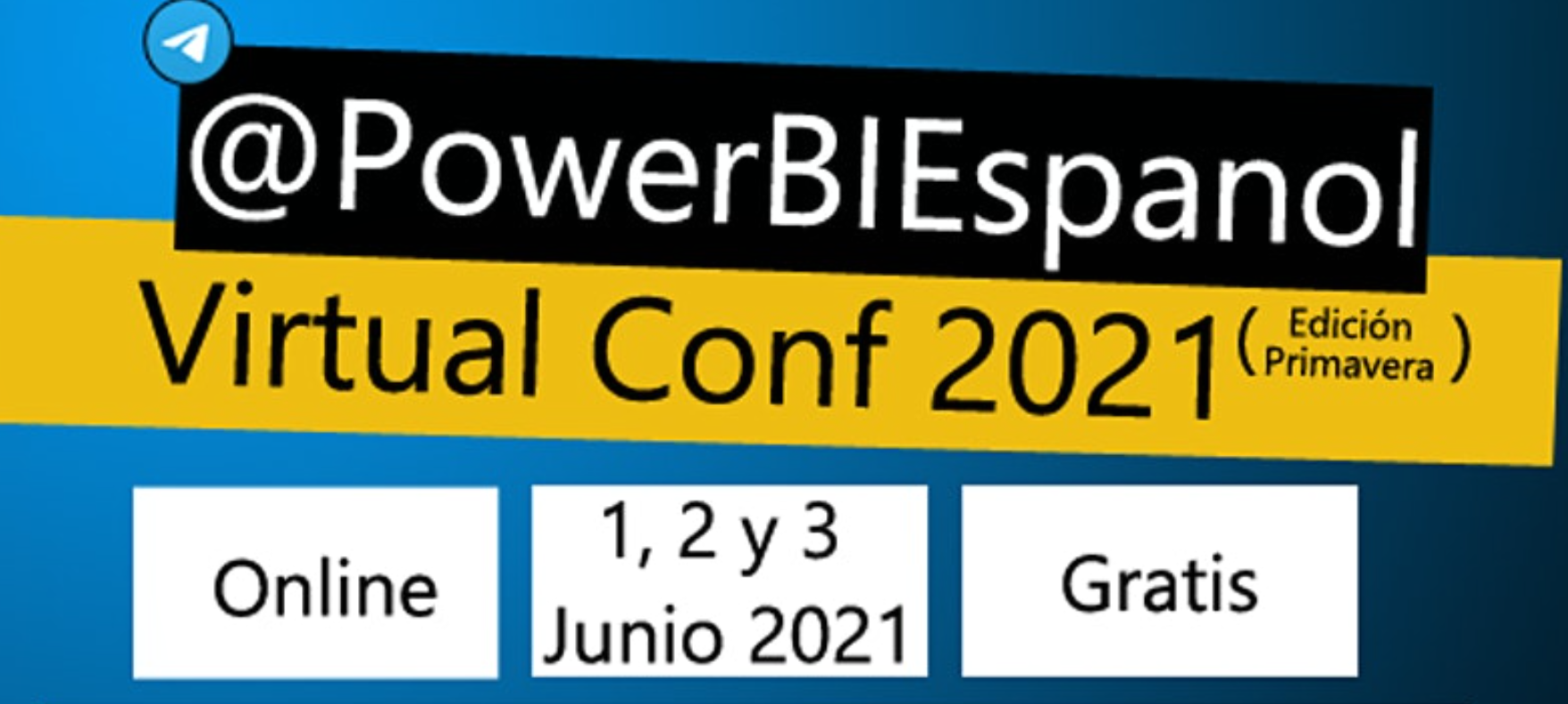 Nos apuntamos a la Spring Edition de la Power BI Virtual Conf ...