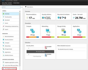 FIM (File Integrity Monitoring) llega a Azure Security Center | ENCAMINA